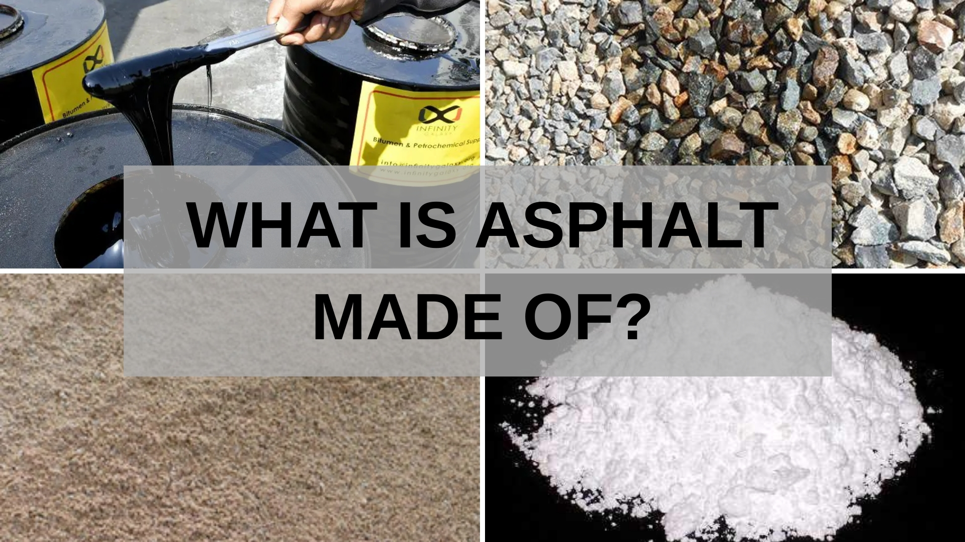 Asphalt Composition Explained What Is Asphalt Made Of